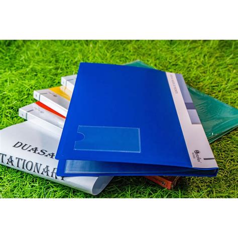 Jual Dataflex Map Dokumen Folio Display Book Clear Holder 60 Pockets F4 Shopee Indonesia