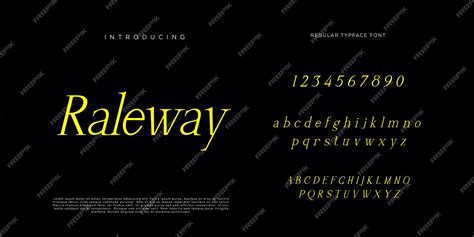 우아한 알파벳 문자 글꼴 및 숫자 클래식 레터링 최소한의 패션 디자인 타이포그래피 모드 프리미엄 벡터