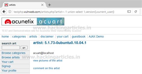 Manual Sql Injection Exploitation Step By Step Hacking Articles