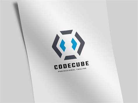 Code Cube Logo Template Logo Templates Templates Coding