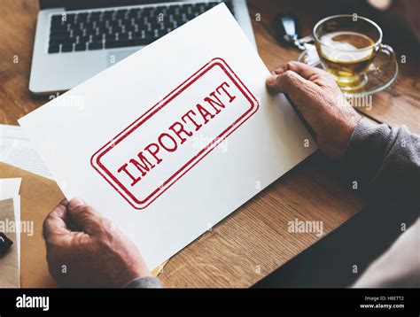 Important Prioritize Tasks Urgent Issues Order Concept Stock Photo Alamy