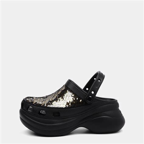 크록스 여성용 클래식 베이 스팽글 클로그 블랙멀티 207317 0c4 Nc 신세계적 쇼핑포털 Ssg Com