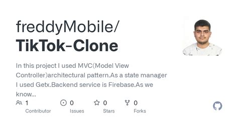 Github Freddymobiletiktok Clone In This Project I Used Mvcmodel View Controller