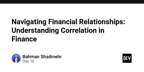 Navigating Financial Relationships Understanding Correlation In