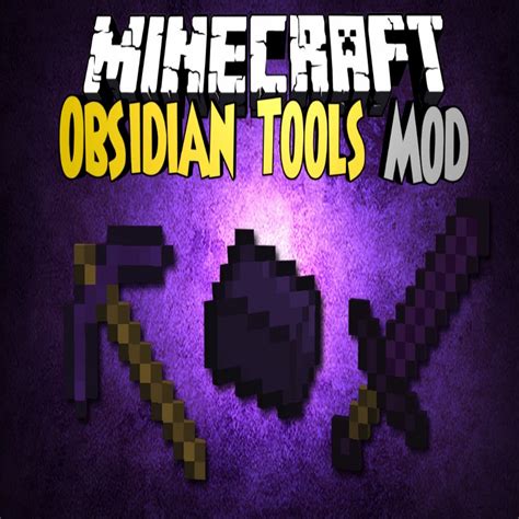 Obsidian Tools And Armor Forge Minecraft Mods Curseforge