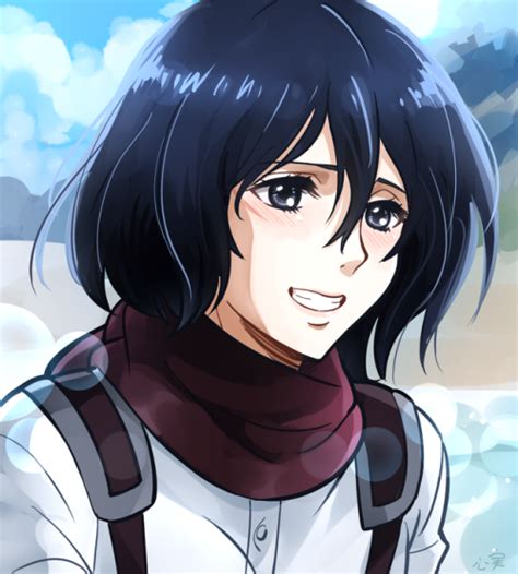 Mikasa Ackerman Tumblr Gambar Anime Lukisan Jepang Seni Anime