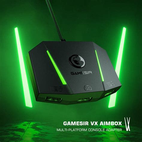 New Gamesir Vx Aimbox Multi Platform Console Adapter Reversible Usb Compatible With Xbox One