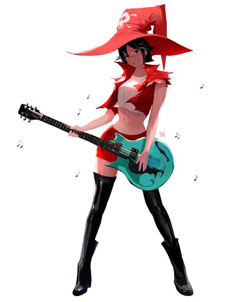 Ross Tran I No Guilty Gear Highres Black Hair Black Thighhighs