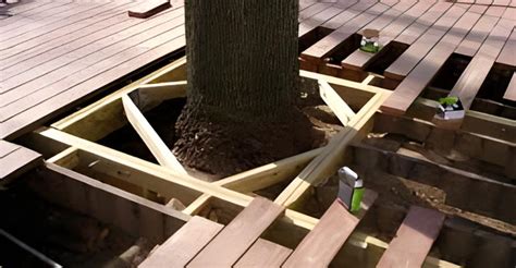 How To Build An Outdoor Deck Around A Tree