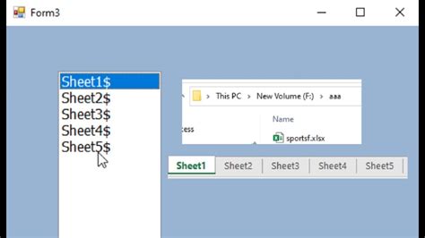 Tutorial For Beginners How To Get Excels Sheets In Listbox