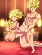 Post Art Suyuu Caulifla Dragon Ball Series Kale Son Goku