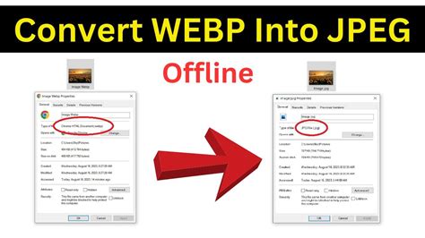 How To Convert Webp To  Windows 10 Offline Convert Webp To Jpeg