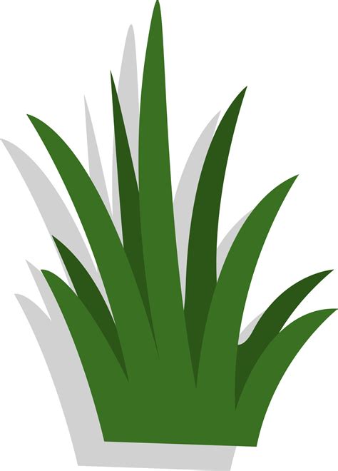Green Grass Illustration Vector On A White Background 13521332