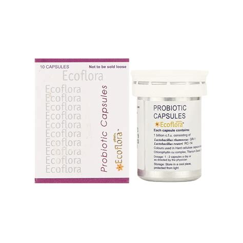 Ecoflora Bottle Of 10 Capsules Price Buy Online At ₹656 In India