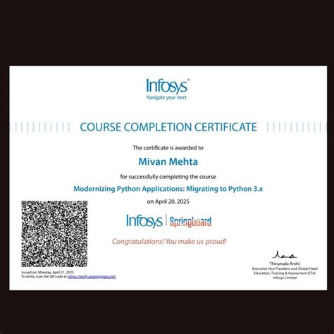 Excited To Share That Ive Completed The Modernizing Python