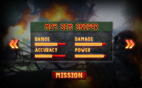 Sniper Game UI Design On Behance Sniper Game UI Design On Behance