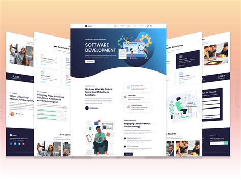 Web Ui Template Designs Themes Templates And Downloadable Graphic Elements On Dribbble