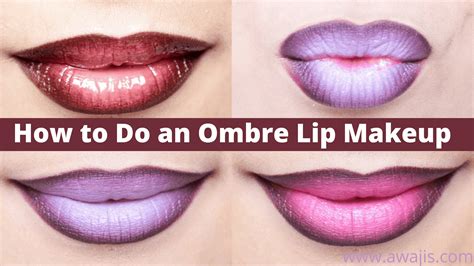 Simple Ombre Lips Tutorial Simplest Hacks