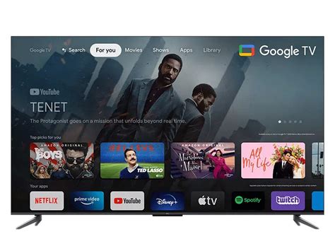 TCL 50 C645 QLED 4K Google TV 50C645 TV Er Komplett No