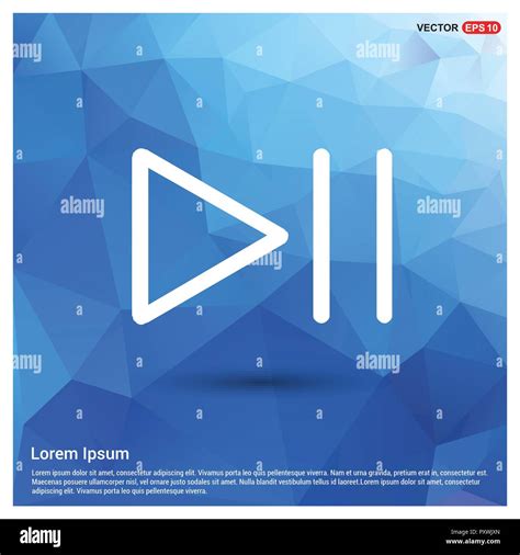 Play Pause Icon Stock Vector Image And Art Alamy