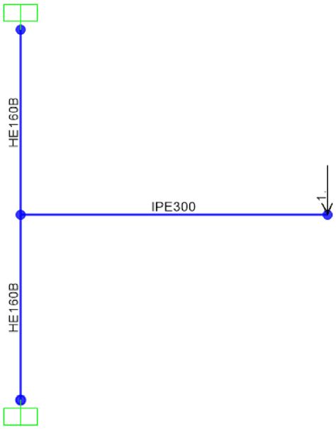 Hysteretic Moment Rotation Curve For Model 1 Tsavdaridis And