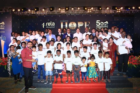 Prof Rela And Team Creates A New Milestone Performed 500 Paediatric