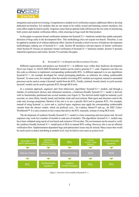 Automated Formal Verification Of Systemcc High Level Synthesis