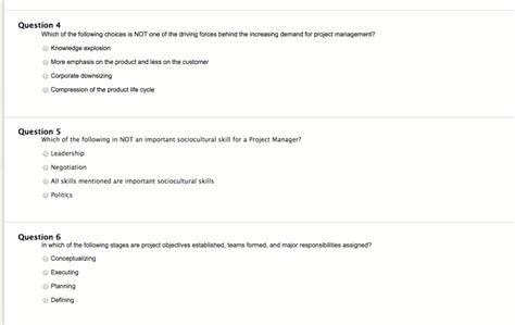 Solved Question 1 A Program Can Be Part Of A Project But A