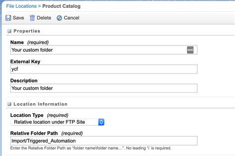 Marketing Cloud File Transfer Activity To Transfer File To Custom Ftp