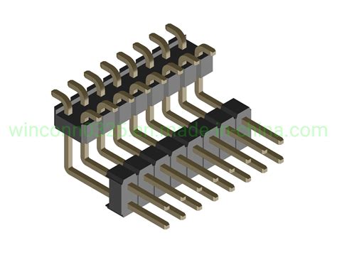 Electronic Components Dual Row Male PCB Board Pin Header Connector Strip Electronic Components