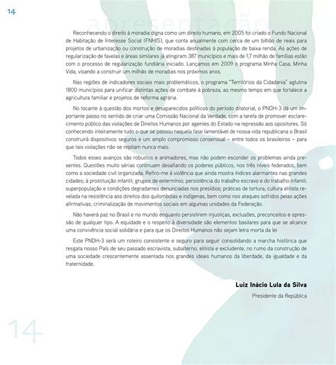Pndh 3 Programa Nacional Direitos Humanos 3ª Edição Pdf