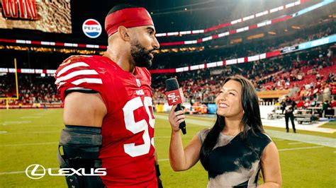 Curtis Robinson Talks First Nfl Start Recaps Mnf Win Vs Carolina Panthers