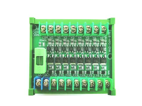Bdtn01 บอร์ดเอาท์พุตทรานซิสเตอร์ Transistor Output Plc Amplifier Board Input And 06a 8tn Npn
