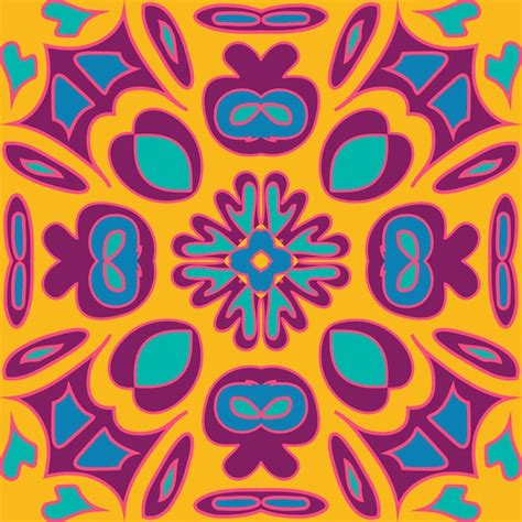 Premium Vector Vector Abstract Seamless Patchwork Pattern With Geometric And Floral Ornaments