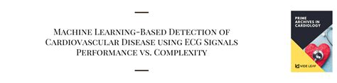 Machine Learning Based Detection Of Cardiovascular Disease Using Ecg