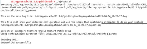 Blog de Oracle ERROR ACFS AL EJECUTAR SCRIPT ROOT SH EN INSTALACIÓN GRID INFRAESTRUCTURE