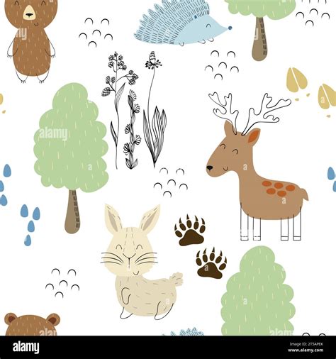 Vector Forest Pattern Stock Vector Image And Art Alamy Vector Forest Pattern Stock Vector Image And Art Alamy