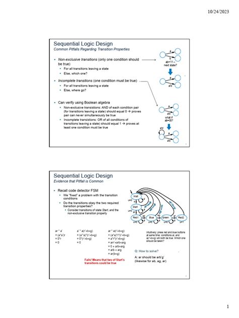 Lecture4fsm Pdf Electronic Engineering Electronic Design