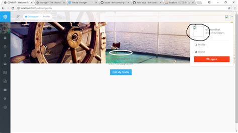 Image Profile Upload Error · Issue 1768 · Thedevdojovoyager · Github