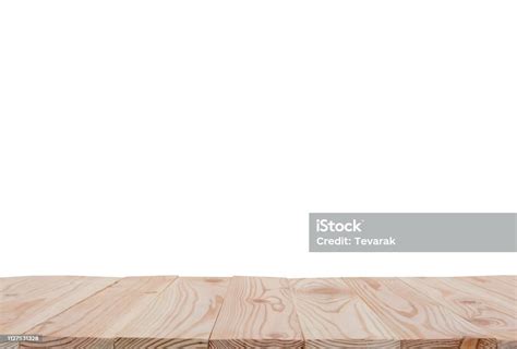 빈 나무 보드 테이블 상단 클리핑 경로와 흰색 배경에 고립 및 디스플레이 대 한 공간을 복사 하거나 제품 몽타주 0명에 대한 스톡 사진 및 기타 이미지 Istock