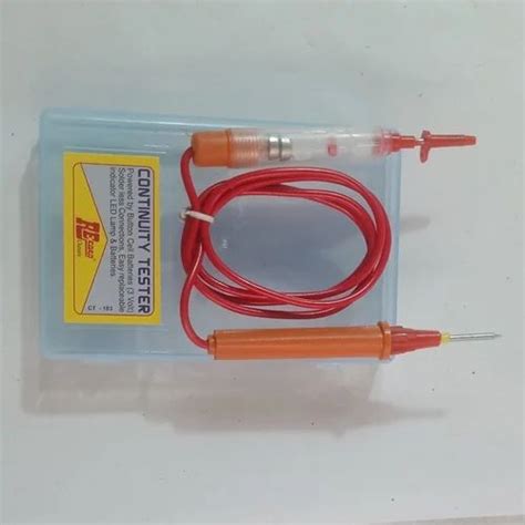 50 Hz Re Cord Ct 103 Continuity Tester 2 M At Rs 30 Piece In Hyderabad Id 2852204987673