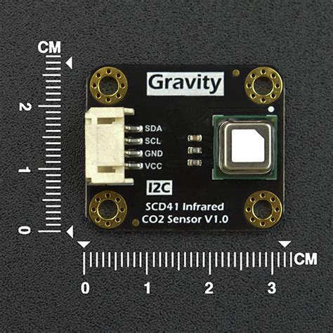 Gravity I2C SCD41 Infrared CO2 Sensor 400 5000 Ppm DFRobot SEN0536