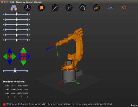 Github Kamranshamaeitarsim A Realtime Frontend Integratable And Configurable Robot