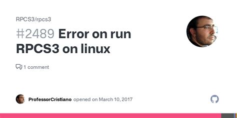 Error On Run RPCS3 On Linux Issue 2489 RPCS3 Rpcs3 GitHub