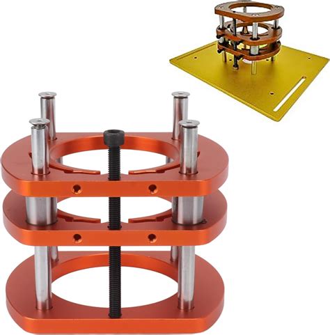 Router Lift Base 4 Jaw Clamping Router Table Lifting System Base