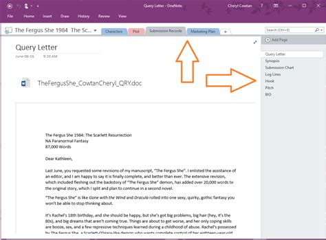 How To Use Ms Onenote To Organize Writing Research And Novel Outlines For Writers