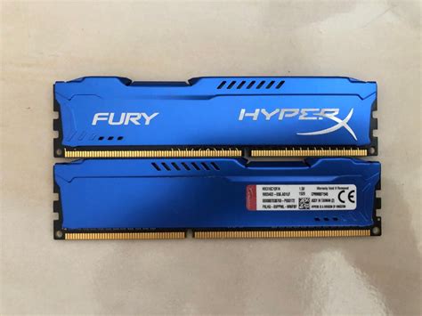 Hyperx Fury 8gb Ddr3 Ram Computers And Tech Parts And Accessories