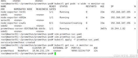 【linux项目】2 10 k8s集群内监控系统promethus和可视化界面（grafana）的搭建 prometheus可视化界面 csdn博客