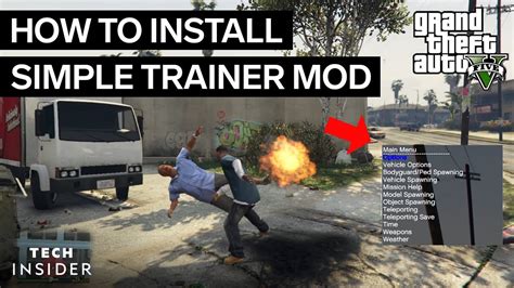 How To Install The Simple Trainer Mod For Gta 5 Youtube
