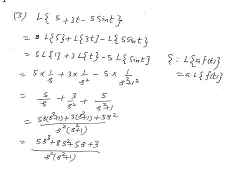 Solved Note Math 210 Differential Equations Laplace Transform Problems Course Hero